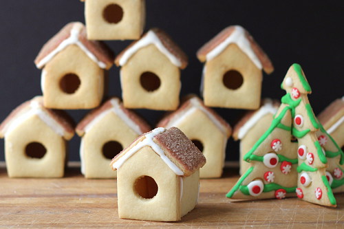 Cookistry: Cinnamon Birdhouse Cookies