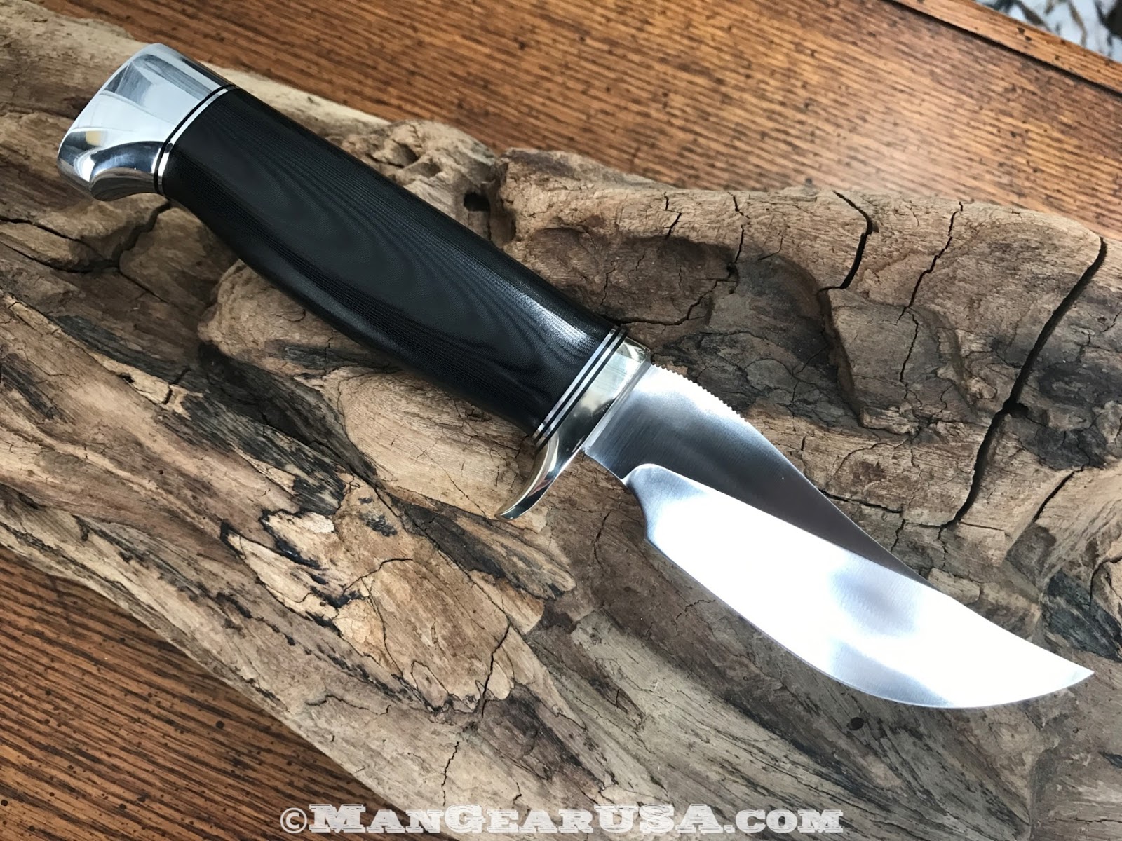 Man Gear: Randall Made Model 22 Outdoorsman Black Micarta