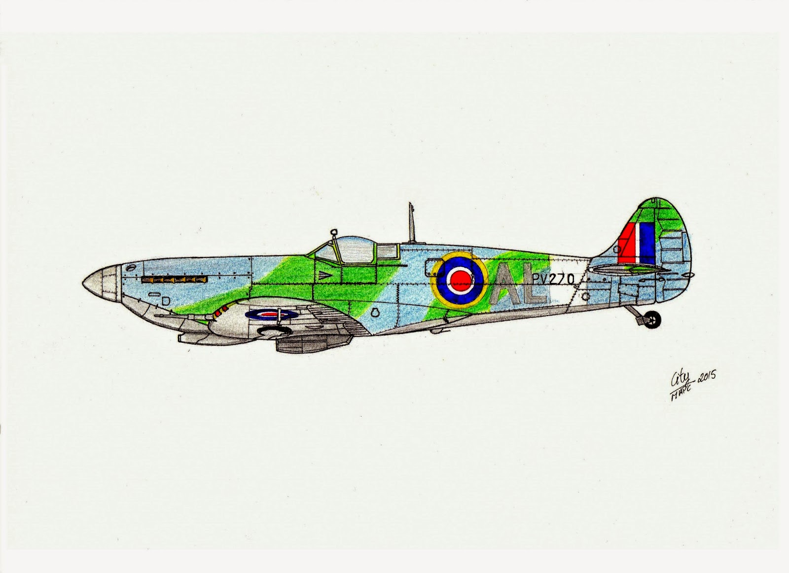 Supermarine Spitfire Mk IX. PV270