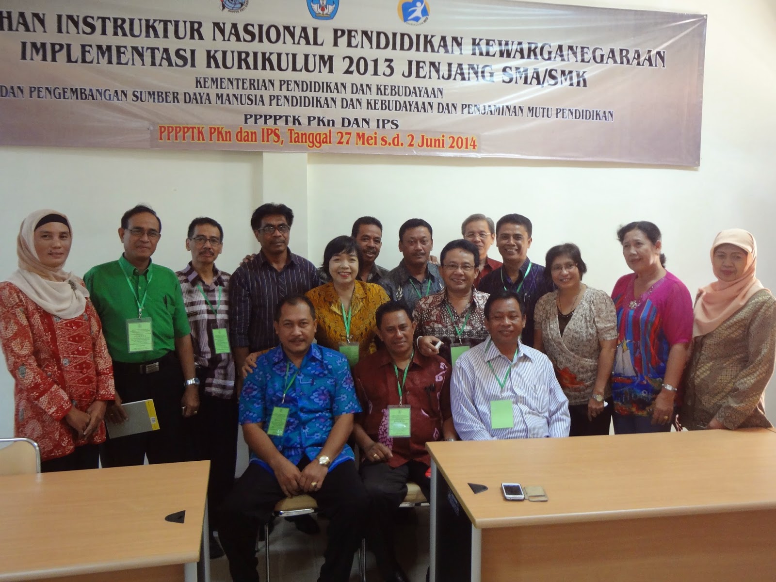 BAMBANG TJAHJO PURNOMO : FOTO INSTRUKTUR NASIONAL PPKn