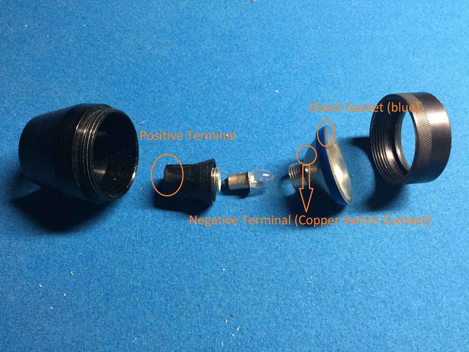 Jason's Flashlight Blog: More than just Maglites: Kel-Lite Repair
