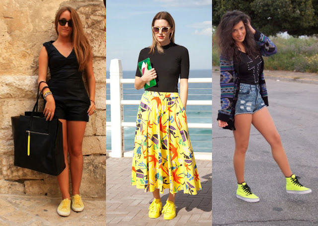 Superestilosa: UP NO LOOK COM TÊNIS COLORIDO