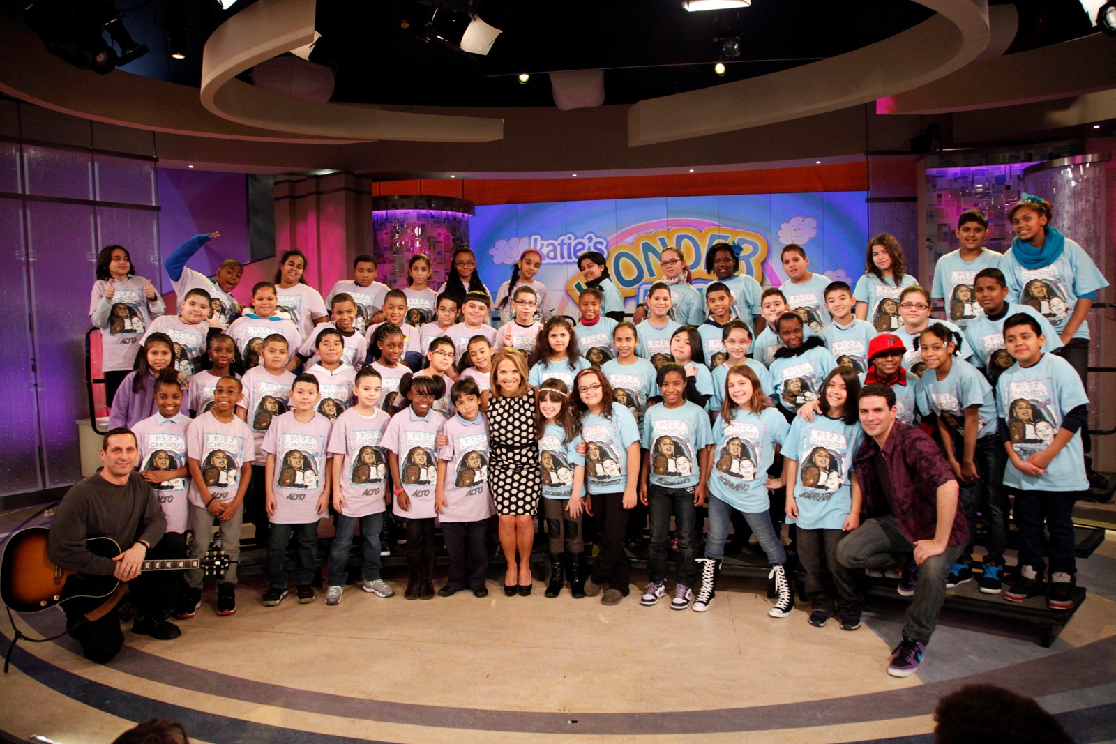 PS22 Chorus: PS22 Chorus ROCKS The Katie Couric Show!!