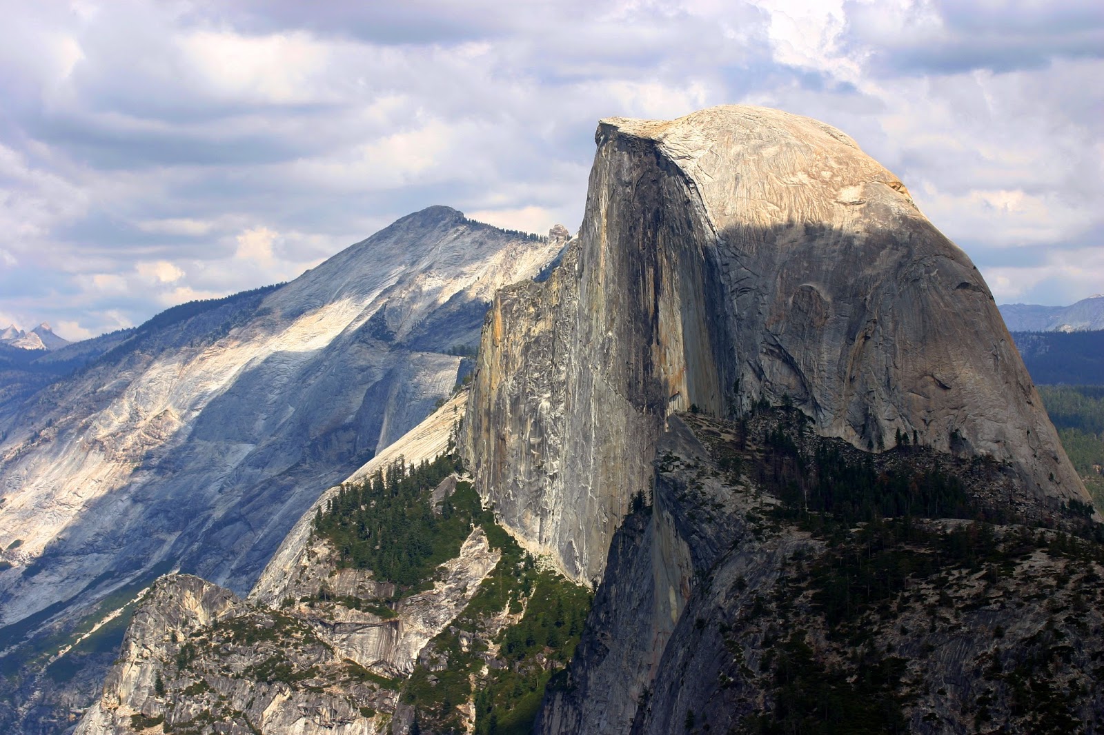 Half Dome la cúpula de granito del Parque Nacional de Yosemite. - Las ...