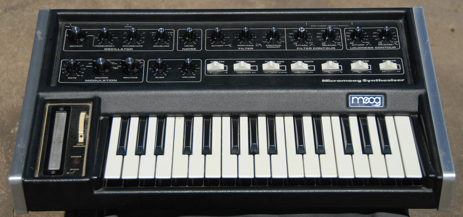 MATRIXSYNTH: MOOG micromoog vintage analog synthesizer