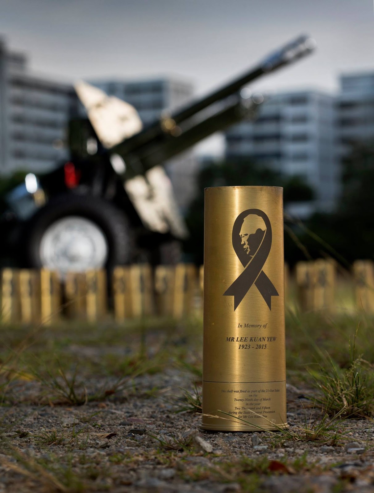 If Only Singaporeans Stopped to Think: 21-gun salute shell casings from ...