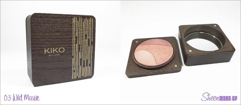 Kiko Milano: Tri-bal Soul Baked Blush • 03 Wild Mauve