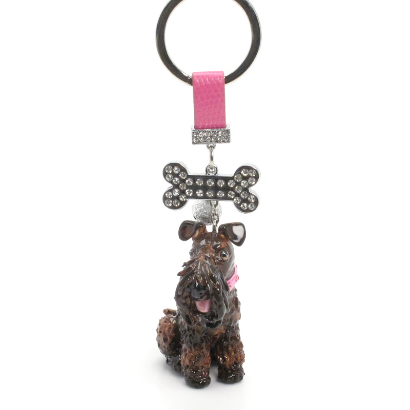 Kerry Blue Terrier Gifts: Kerry Blue Terrier Keychain 00002