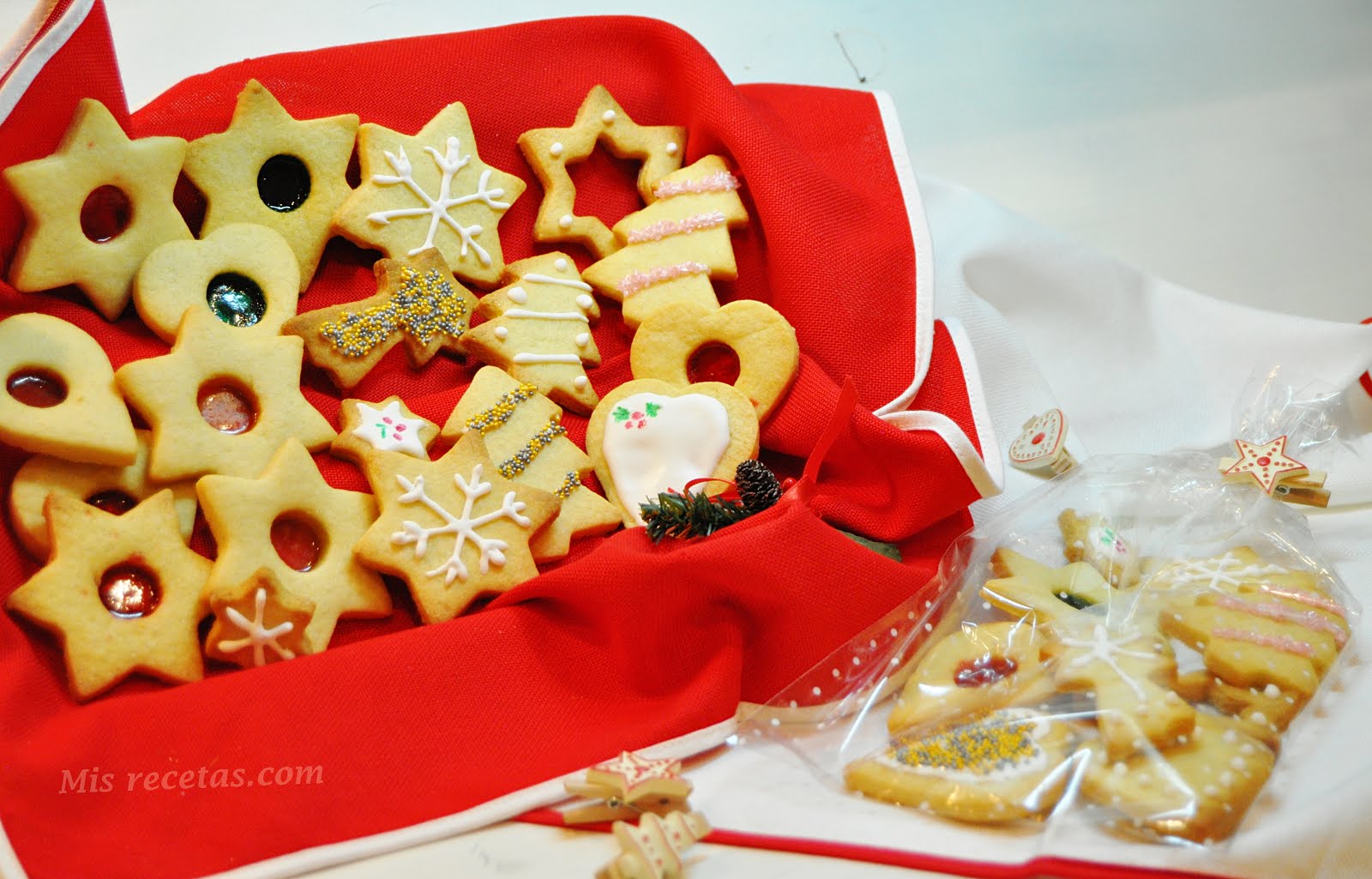 MIS RECETAS. COM: Galletas de Navidad para regalar