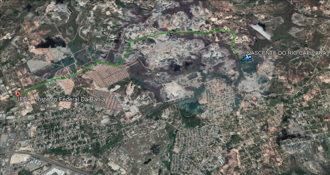 Nascentes do Rio Capivara a 15 minutos de Camaçari ~ VALDIR RIOS