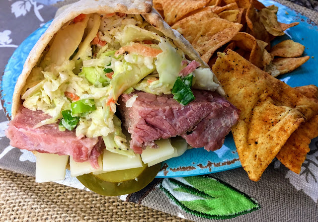 Food Fitness by Paige: Corned Beef Wraps