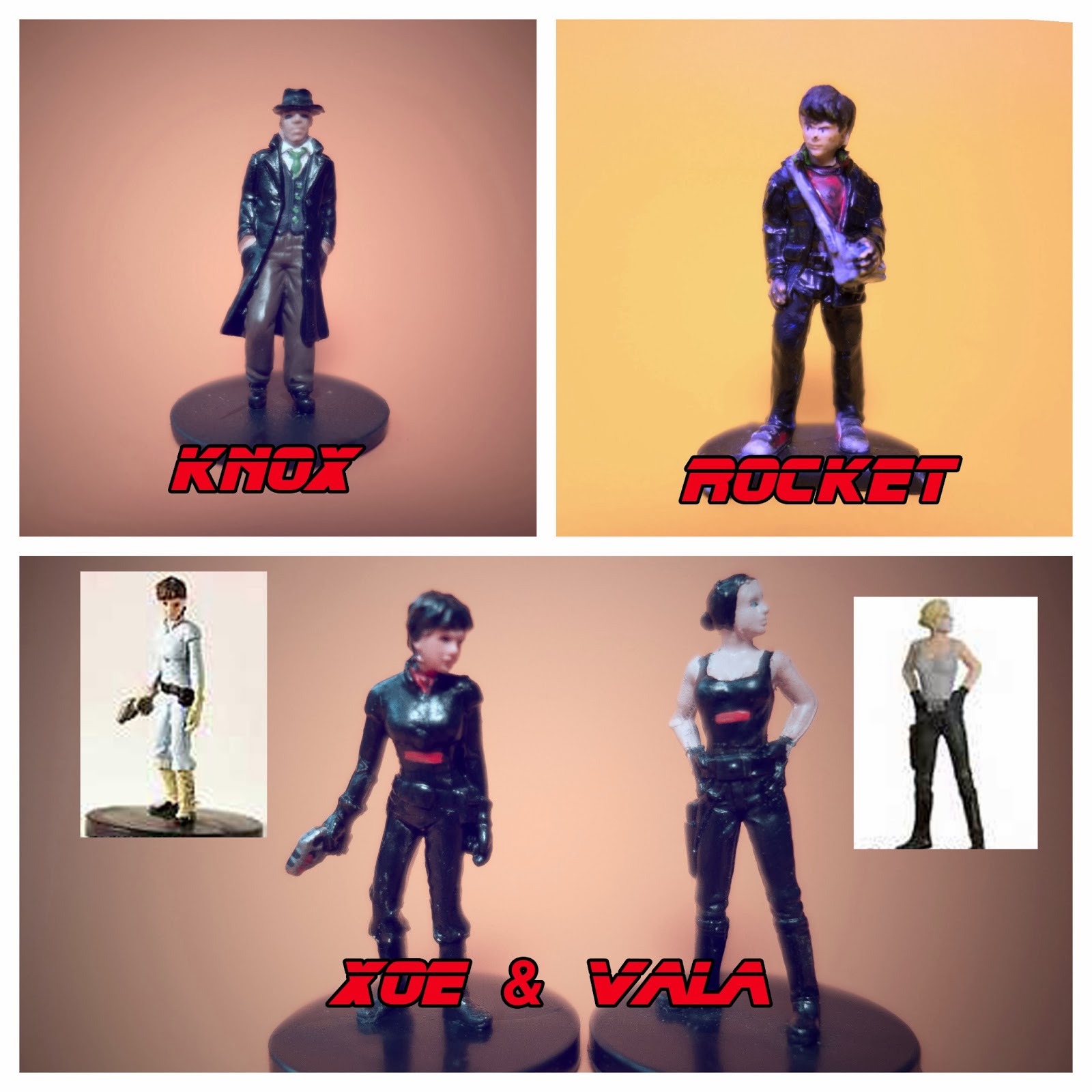 Wizards Never Wear Armor: Blade Runner Miniatures Part 2