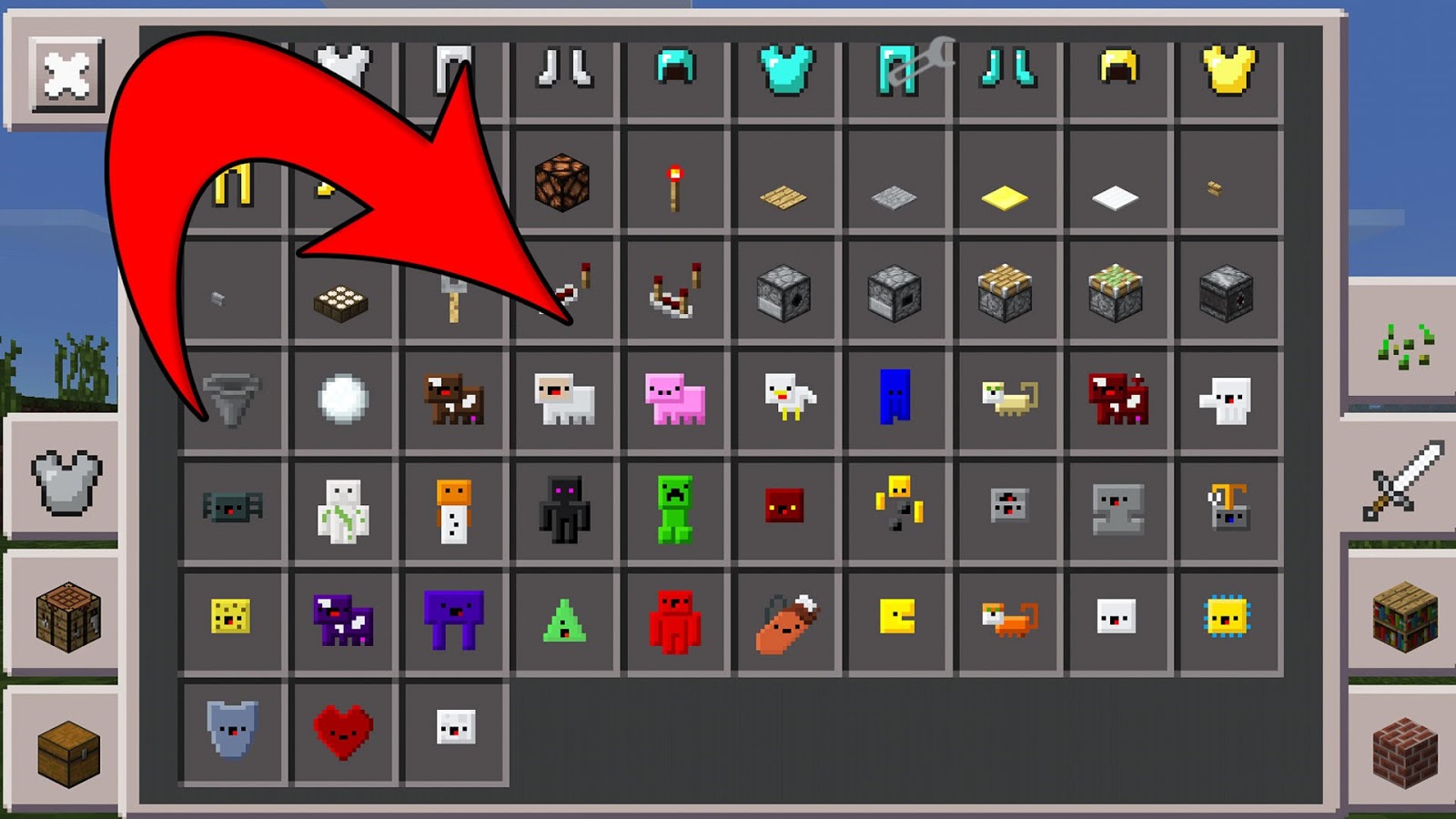 Inventory Pets Pe Mod Minecraft Pe Mods Addons