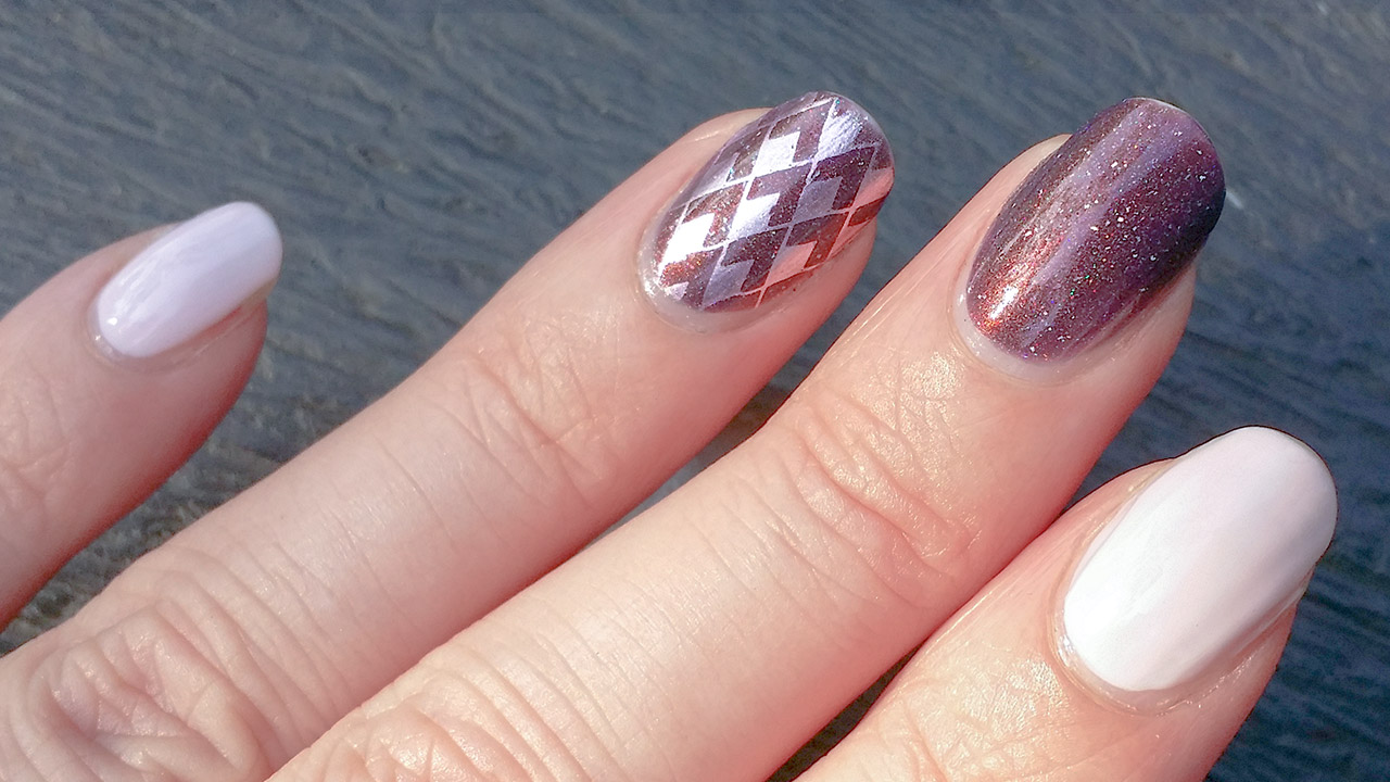 What's on my nails today?: Dusky & dazzling