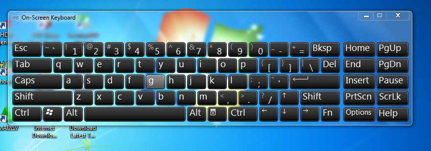 Sign KEYBOARD key combinations in Windows 7. | Kendari Media
