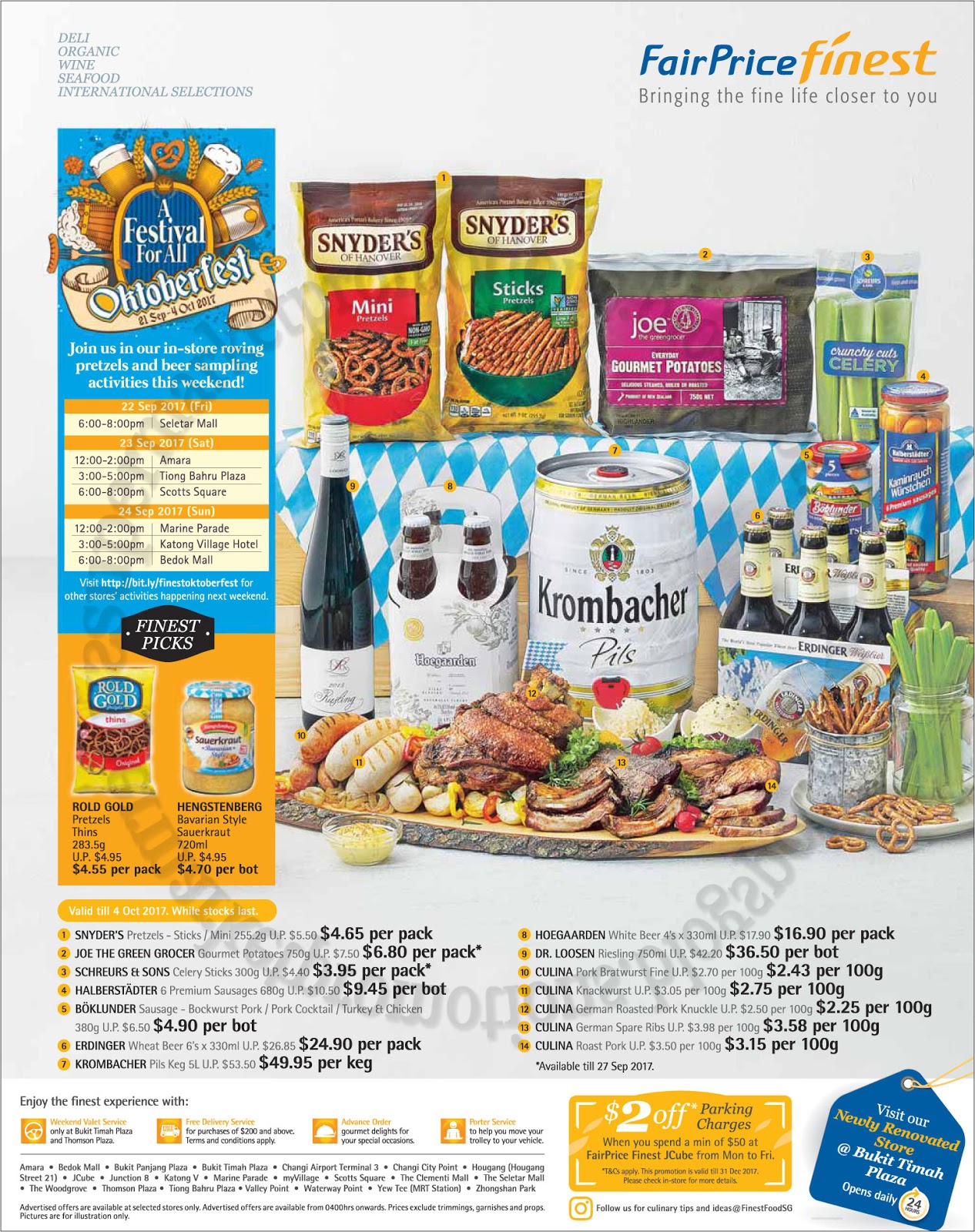 NTUC FairPrice Finest Promotion 21 September - 04 October 2017 ...