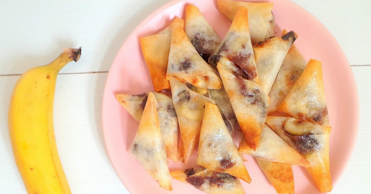 My Culinary Curriculum: Mini samossas bananes chocolat au four ...