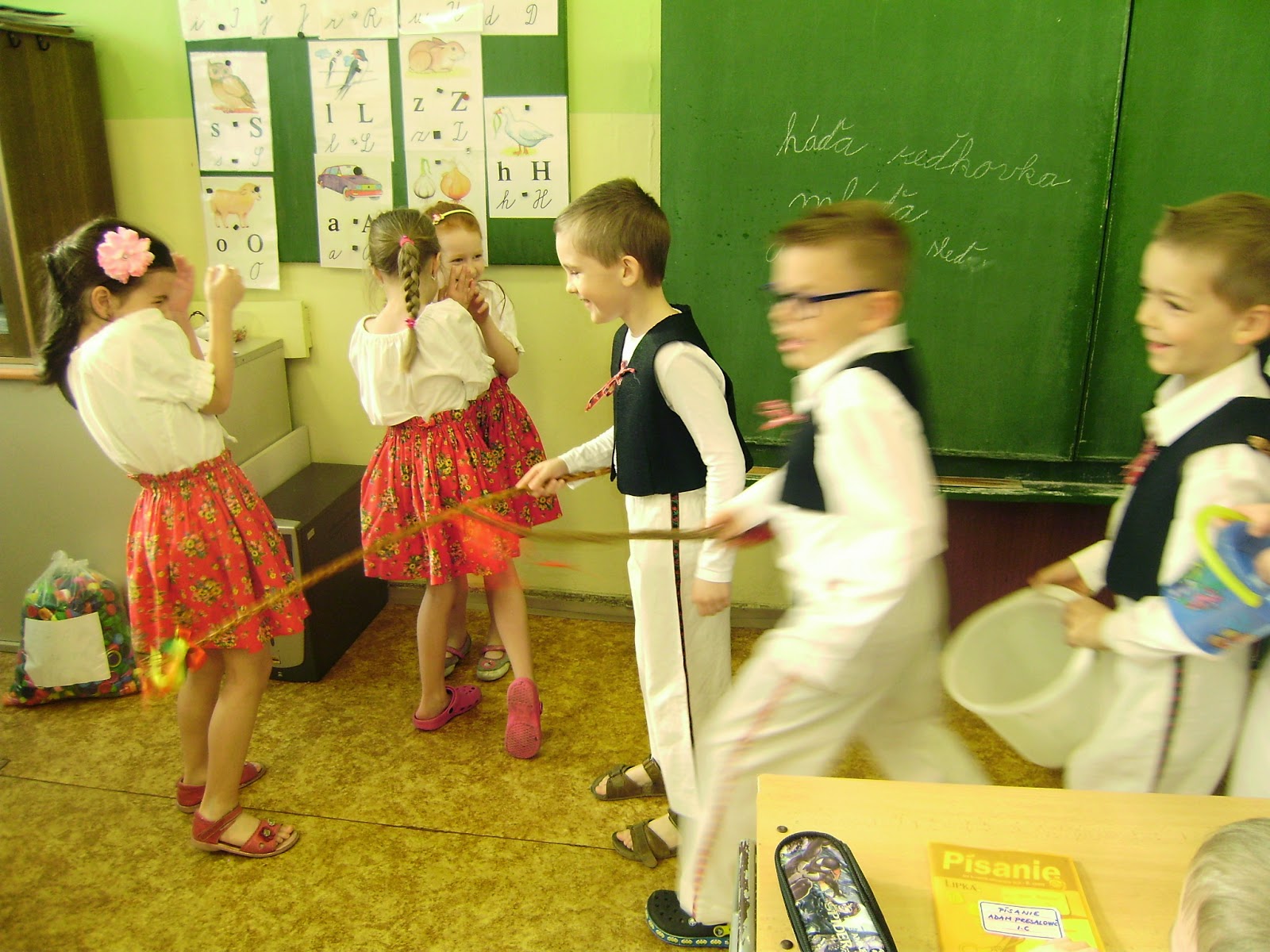 IT'S ABOUT US, IT'S ABOUT EUROPE!: Slovak Easter traditions at school