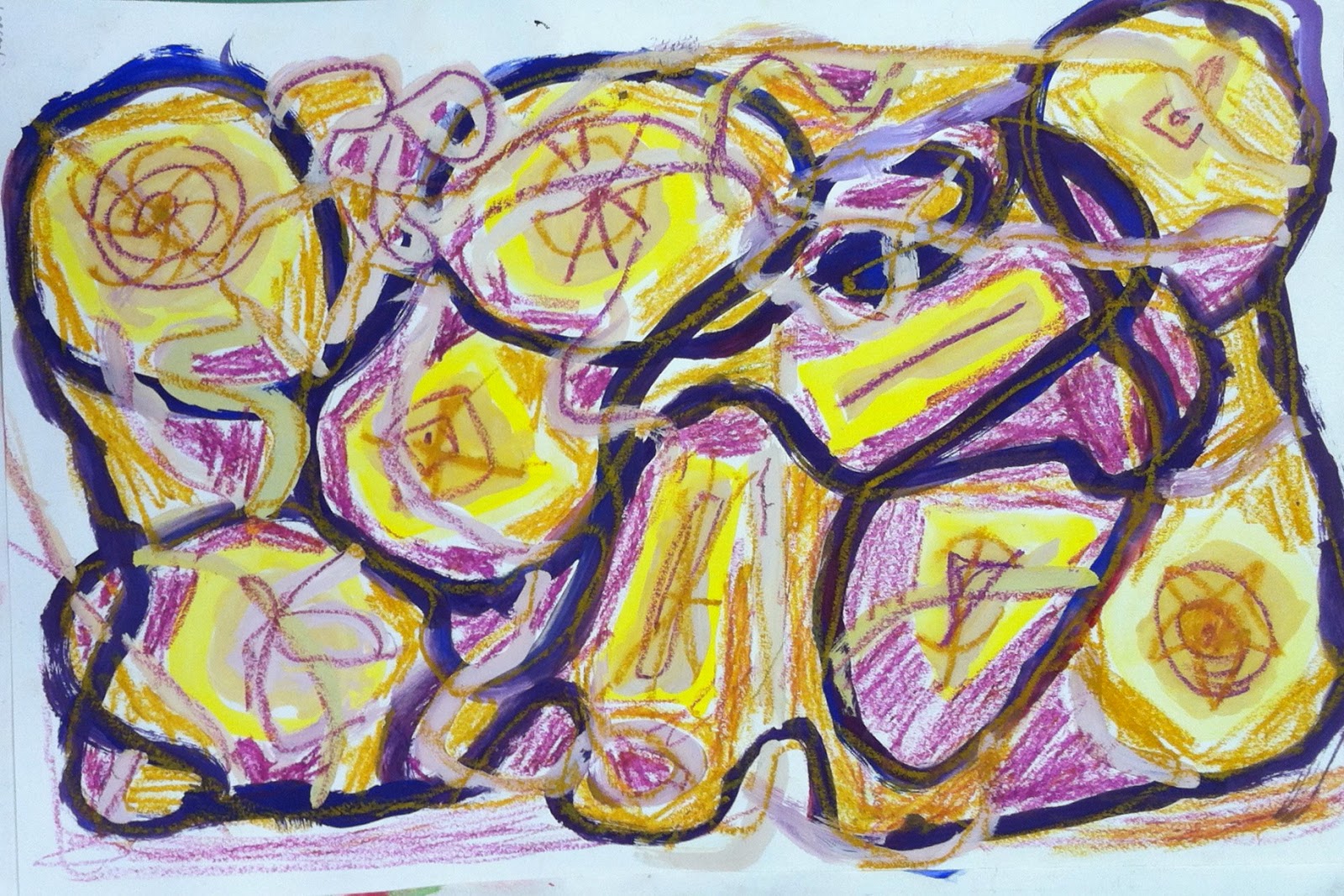 Artists For Kids: Third Grade : Abstract Composition using ...