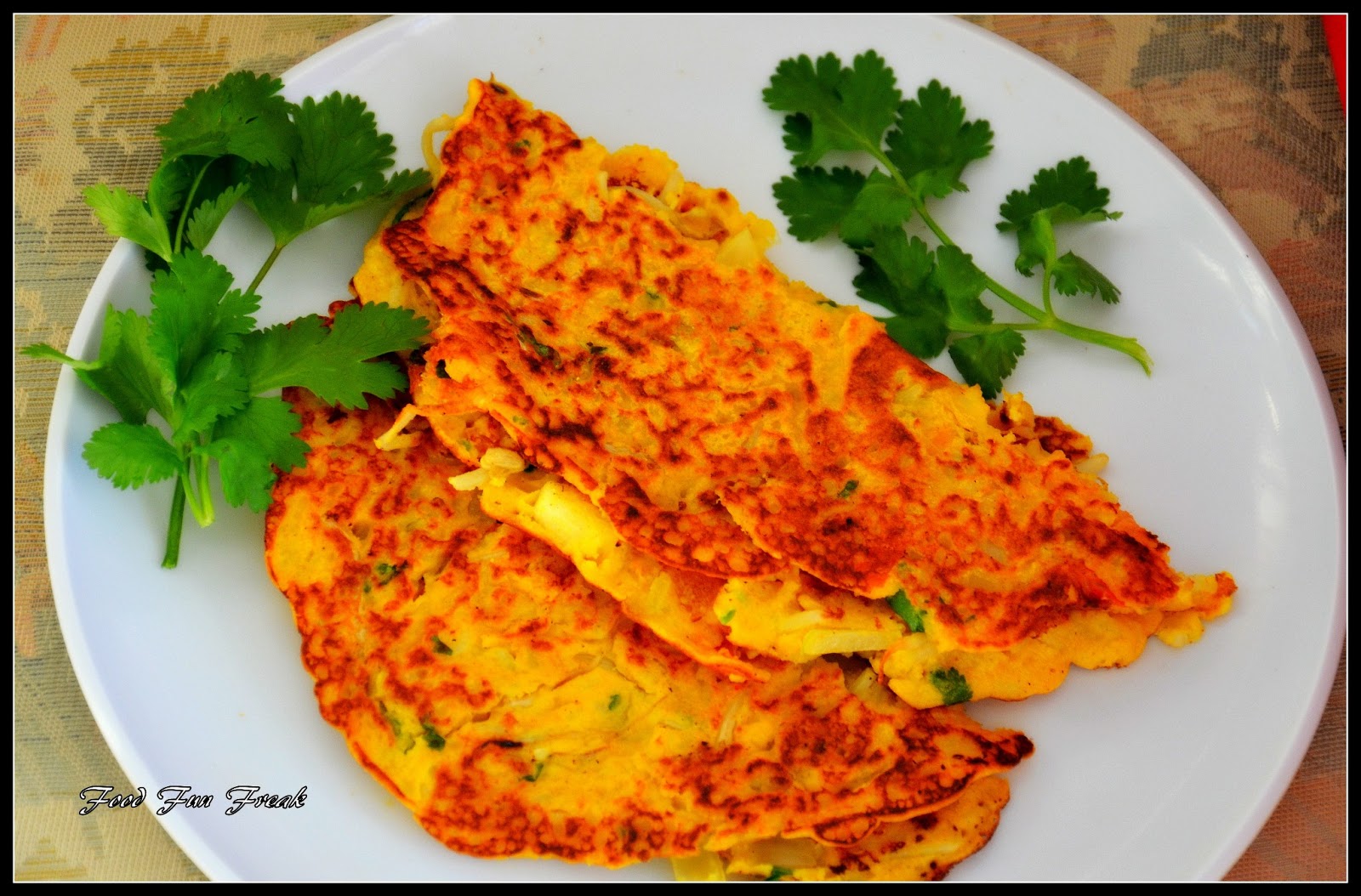 Sprouted Mung/ Moong beans pancake or Chila ~ Food Fun Freak