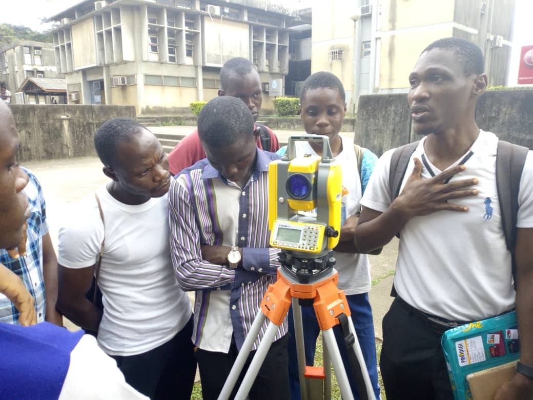 Day 1 on NISGS Equipment training ~ Surveying and Geoinformatics