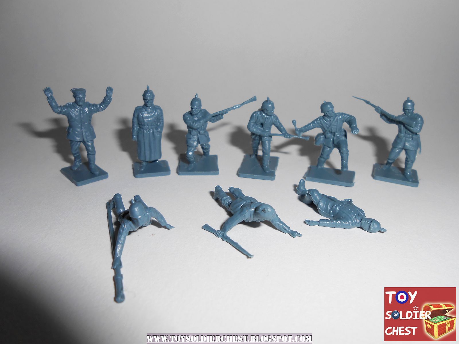 Toy Soldier Chest: Review; Airfix WWI German Infantry 1/72 Plastic ...