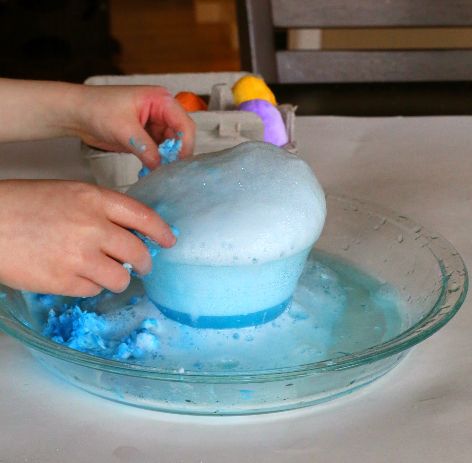 Magic Easter Eggs Two Ways: Hatching and Foaming