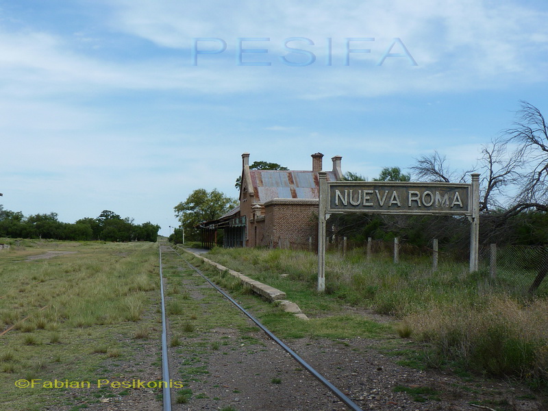 Ferroexpreso Pampeano: Estacion Nueva Roma
