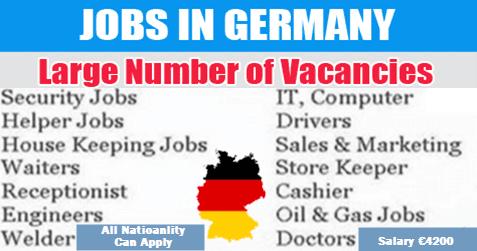 Multiple Vacancies In Germany