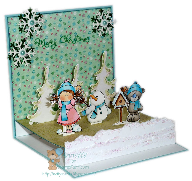 Netty's Cards: Pop Up Winter Card