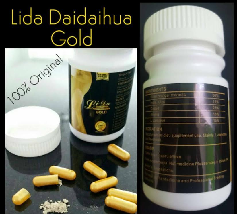 lida daidaihua gold weight loss capsule : lida daidaihua gold Slimming ...