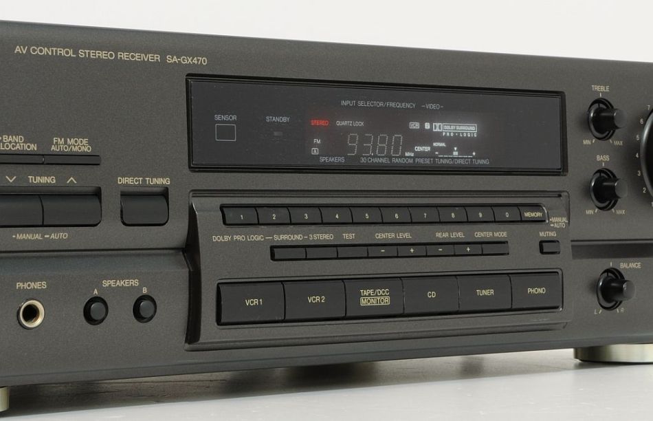 TECHNICS SA-GX470 - AV Receiver | AudioBaza