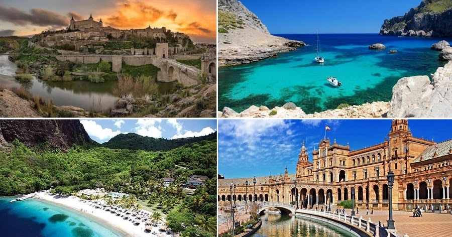 Os Melhores Destinos de Lua de Mel na Espanha - Noiva com Classe