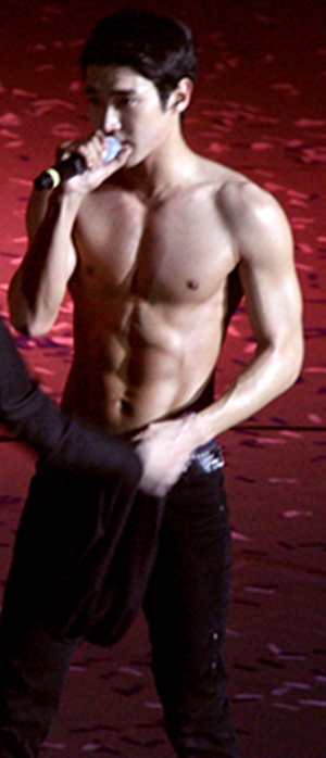 My Secret Album: Choi Siwon Sixpack Abs