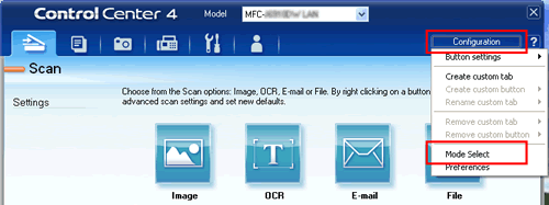 Tìm hiểu phần mềm Control Center 4 ở máy scan Brother - Máy scan văn ...
