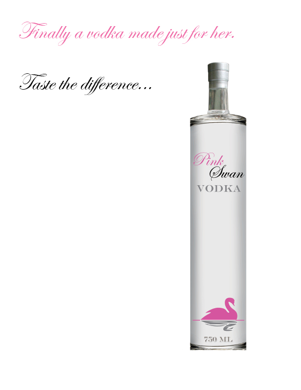 CSUSB Design 2 Spring 2011: Pink Swan Vodka