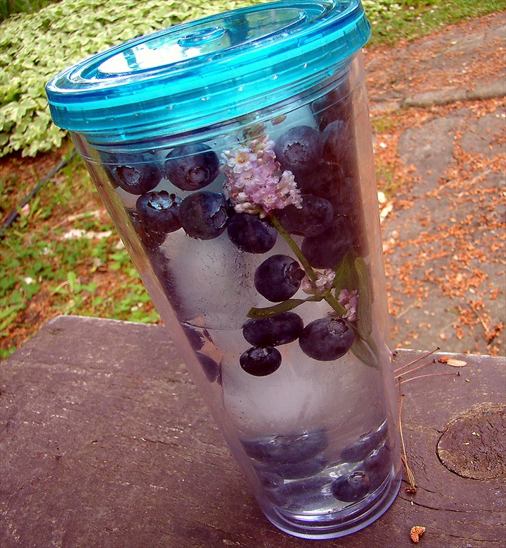 Cooking Gluten Free with Bea: Blueberry Lavender Water