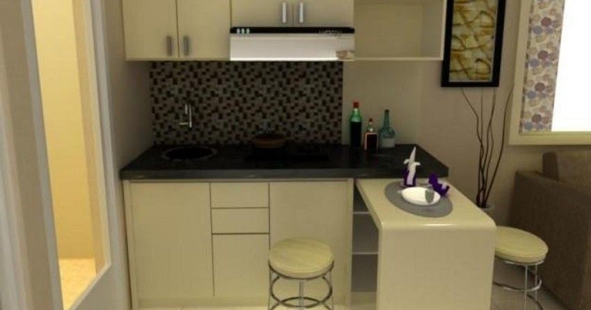 Desain Kitchen Set Dan Mini Bar Minimalis - Desain Model Kitchen Set