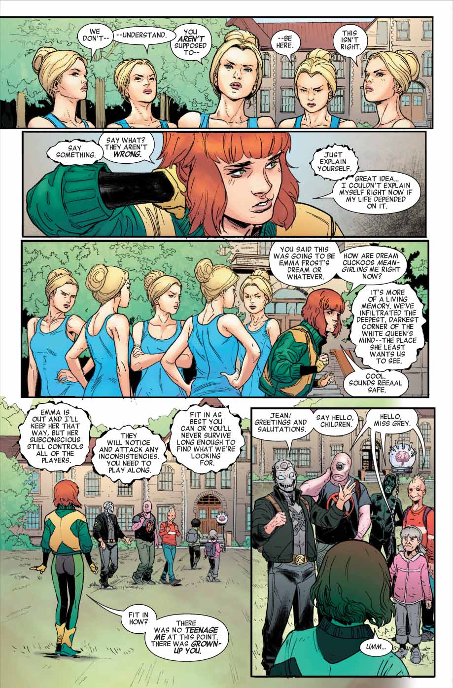 SNEAK PEEK : "Jean Grey" and "Emma Frost'