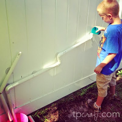 TPcraft.com: Summer Boredom Buster {PVC Pipe Water Maze}