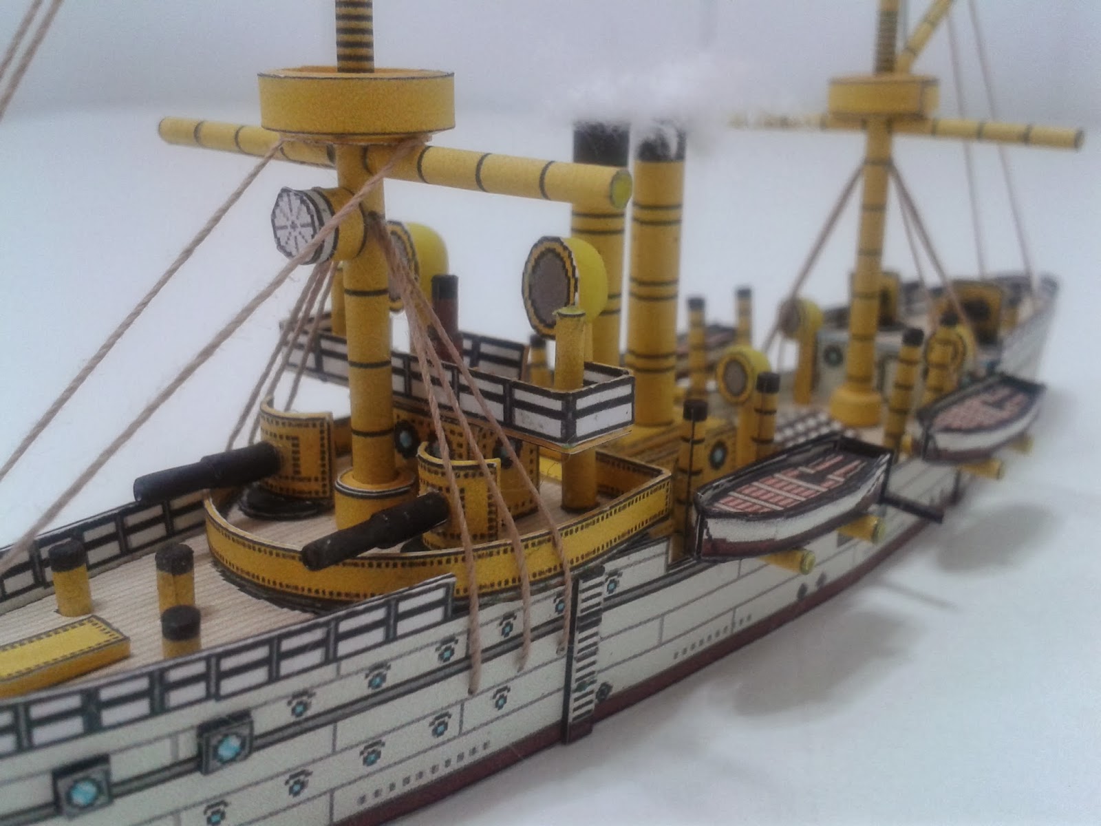 Los barcos de papel: Cañonero USS Isla de Luzón (1898)