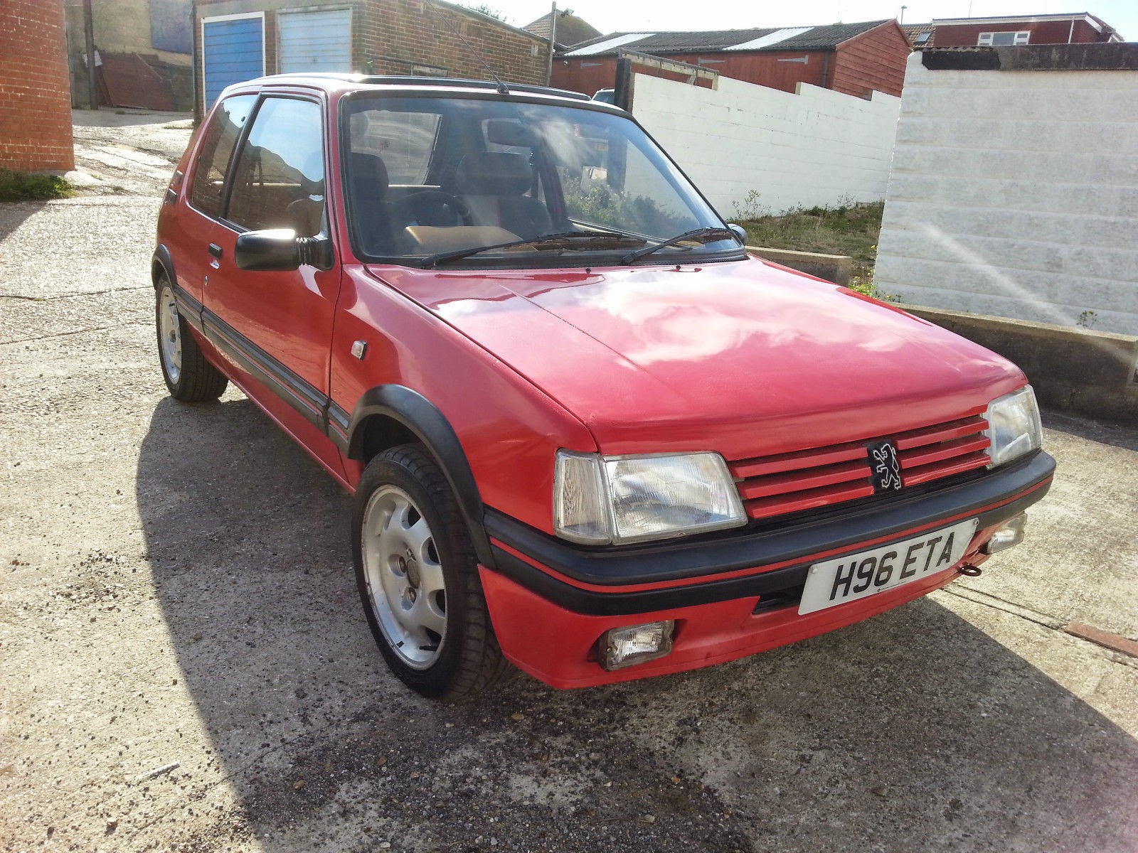 1990 Peugeot 205 Red GTI - Classic Auto Restorations