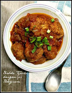 MyTinyCorner: Bebola Tauhu dengan Sos Bolognese