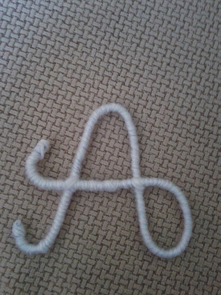 LETRAS Y PALABRAS CON ALAMBRE | Manualidades