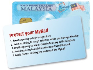 Take.a.break: MyEG : MyKad Replacement