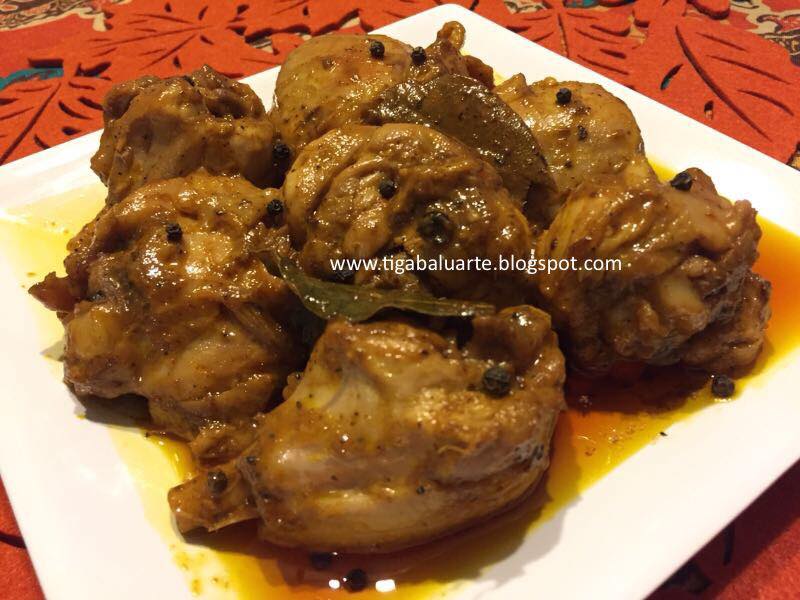 Chicken Adobo in Achuete Recipe