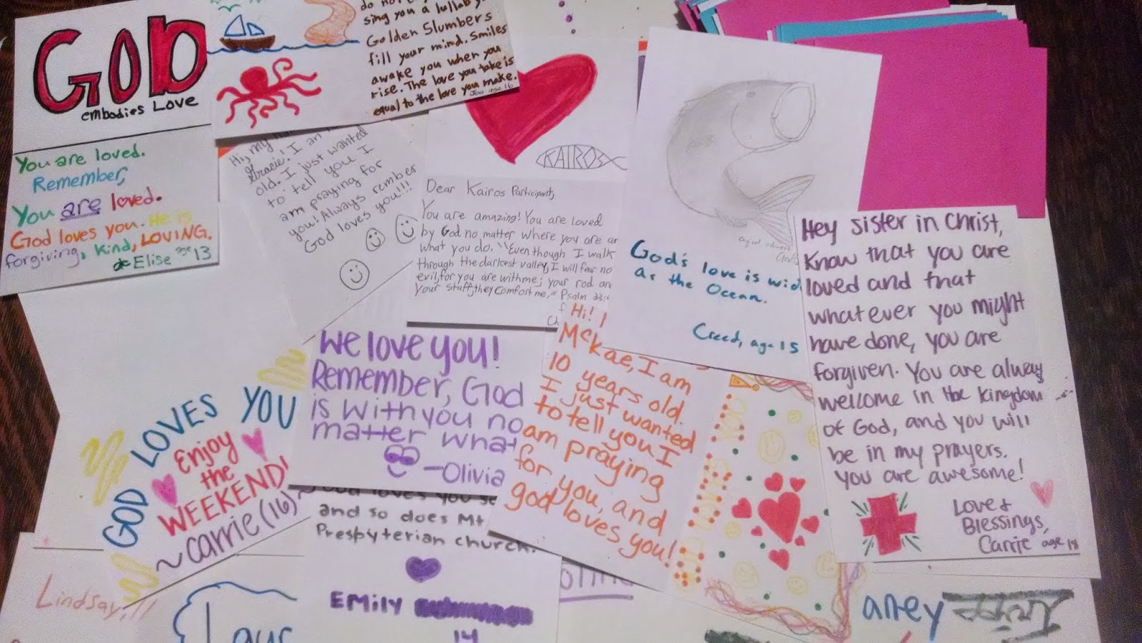 Kairos CGGCI: Written (representations of) AGAPE