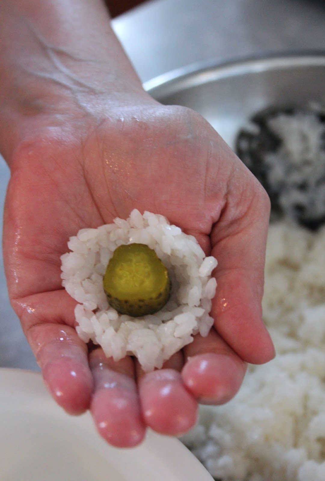 Jo and Sue: Crunchy Pickle Rice Balls with Spicy Red Pepper Jelly