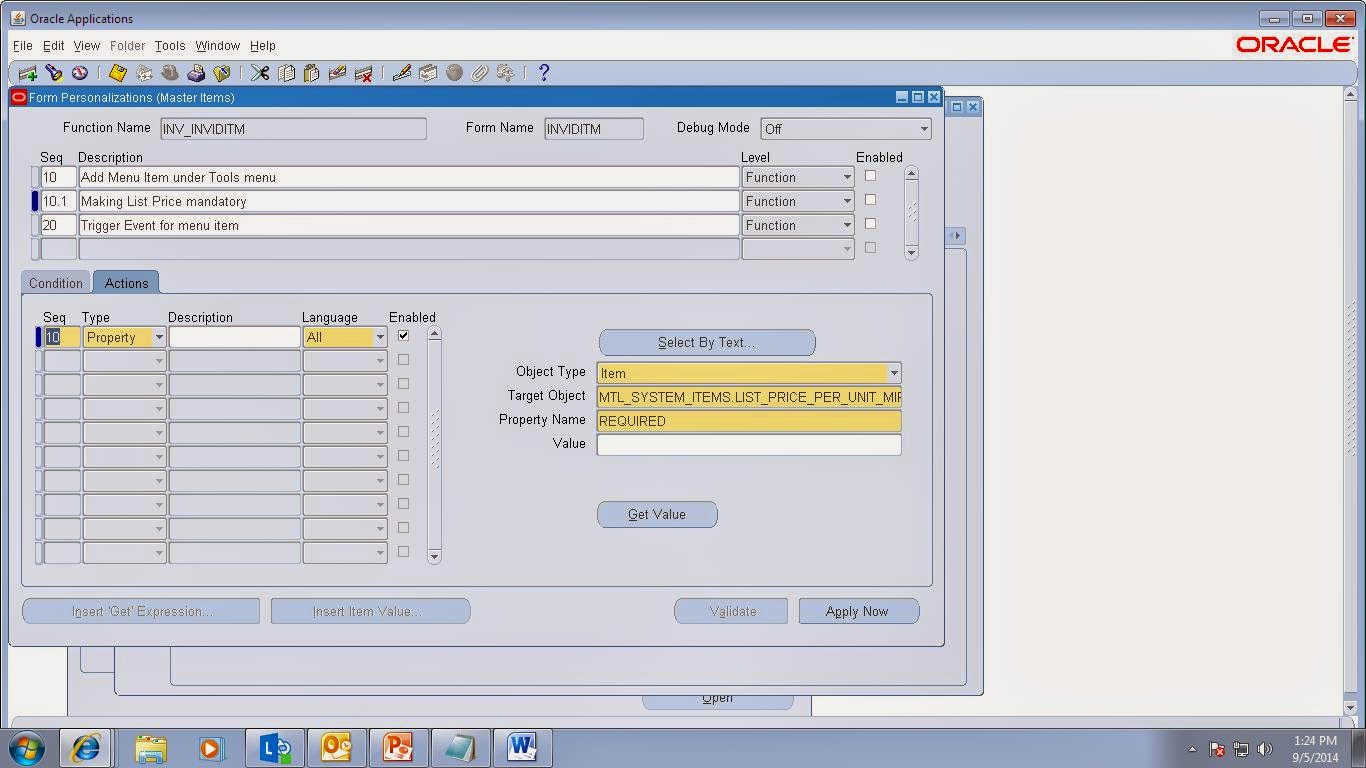 Oracle E Learning Form Personalization With Examples 2492