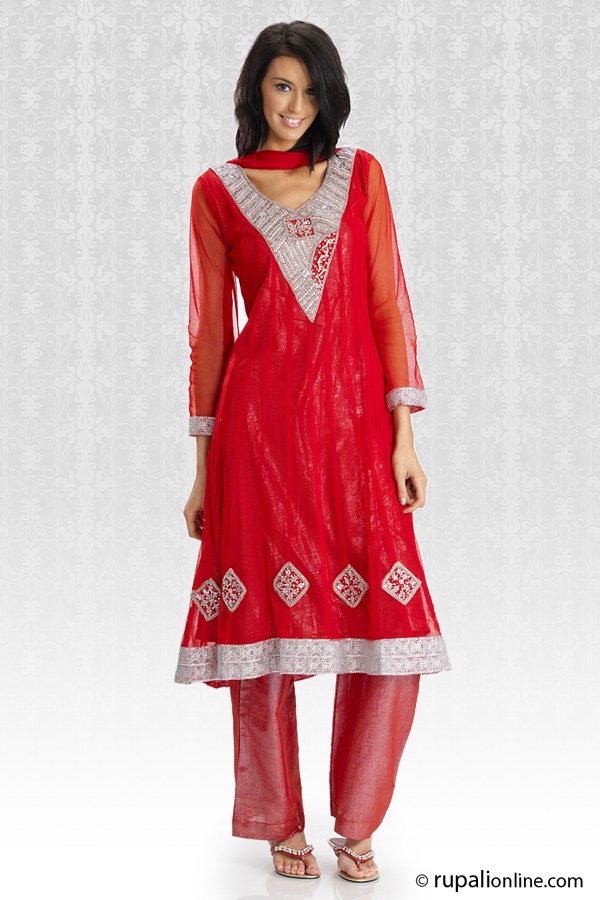 Trouser Salwar Fashion | Upcoming Trend in Salwar Kameez ~ She9 ...